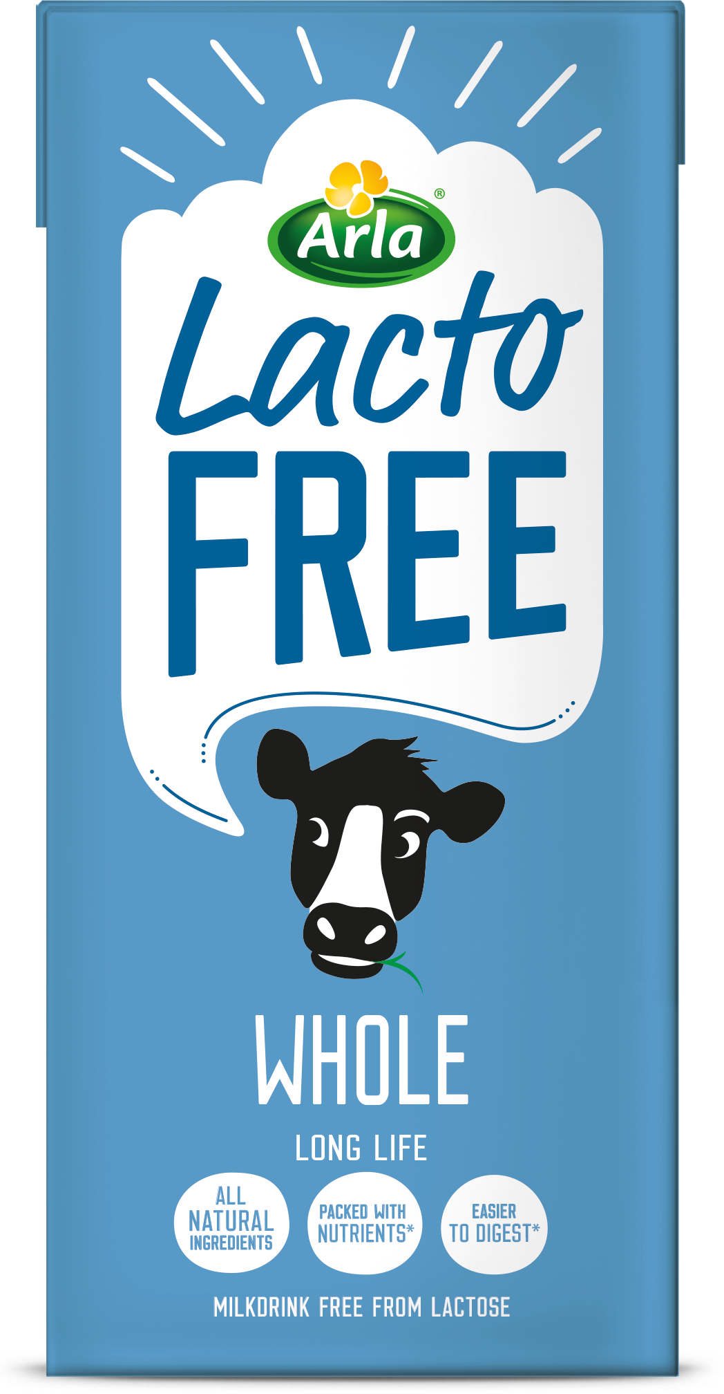 Arla Lactofree Long-life Whole Milk Drink 1L | Arla UK