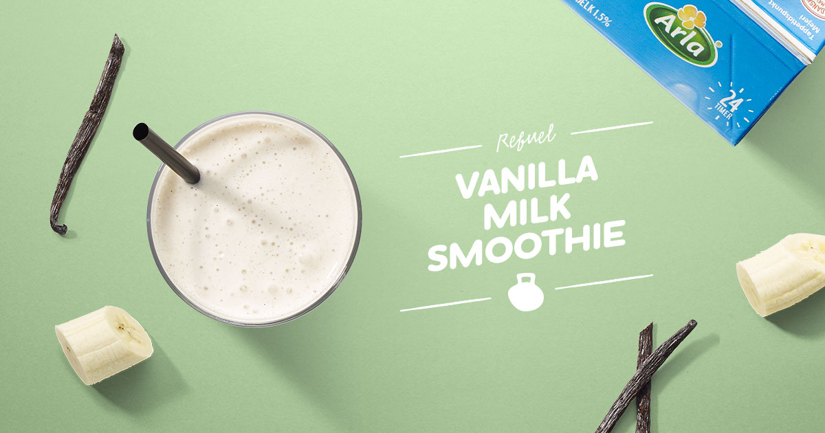 VANILLA MILK SMOOTHIE | Arla
