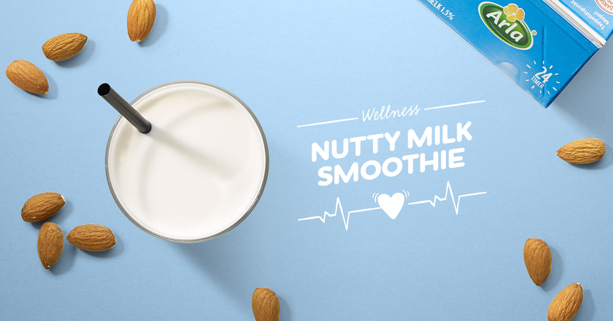 NUTTY MILK SMOOTHIE | Arla