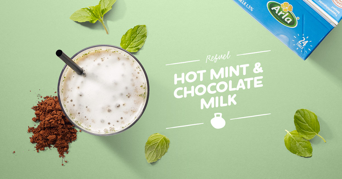 HOT MINT & CHOCOLATE MILK | Arla