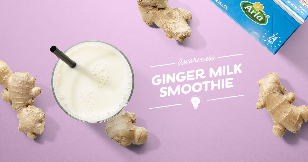 GINGER MILK SMOOTHIE | Arla