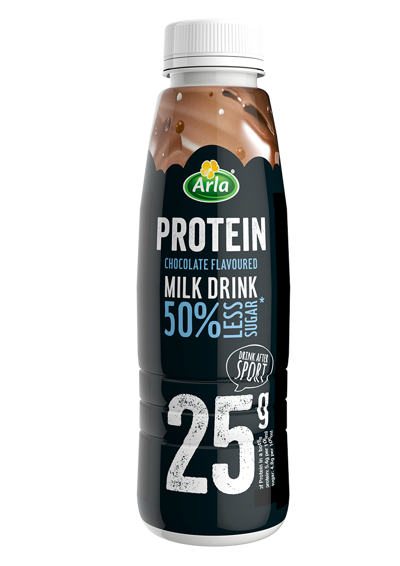 Arla® Protein Arla® Protein Chocolate flavoured milk drink with less ...