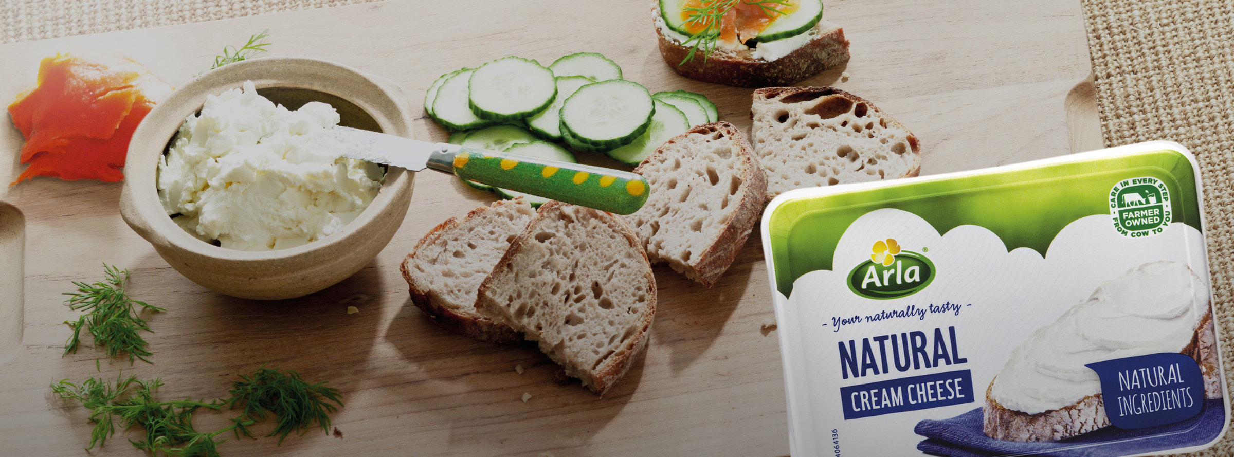 Arla Natural Cream Cheese | Arla