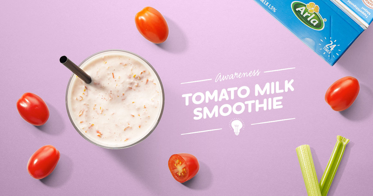 TOMATO MILK SMOOTHIE | Arla